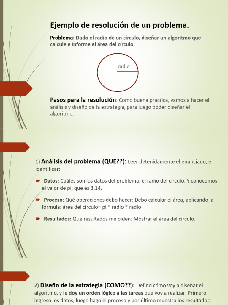 Ejemplo Algoritmo | PDF