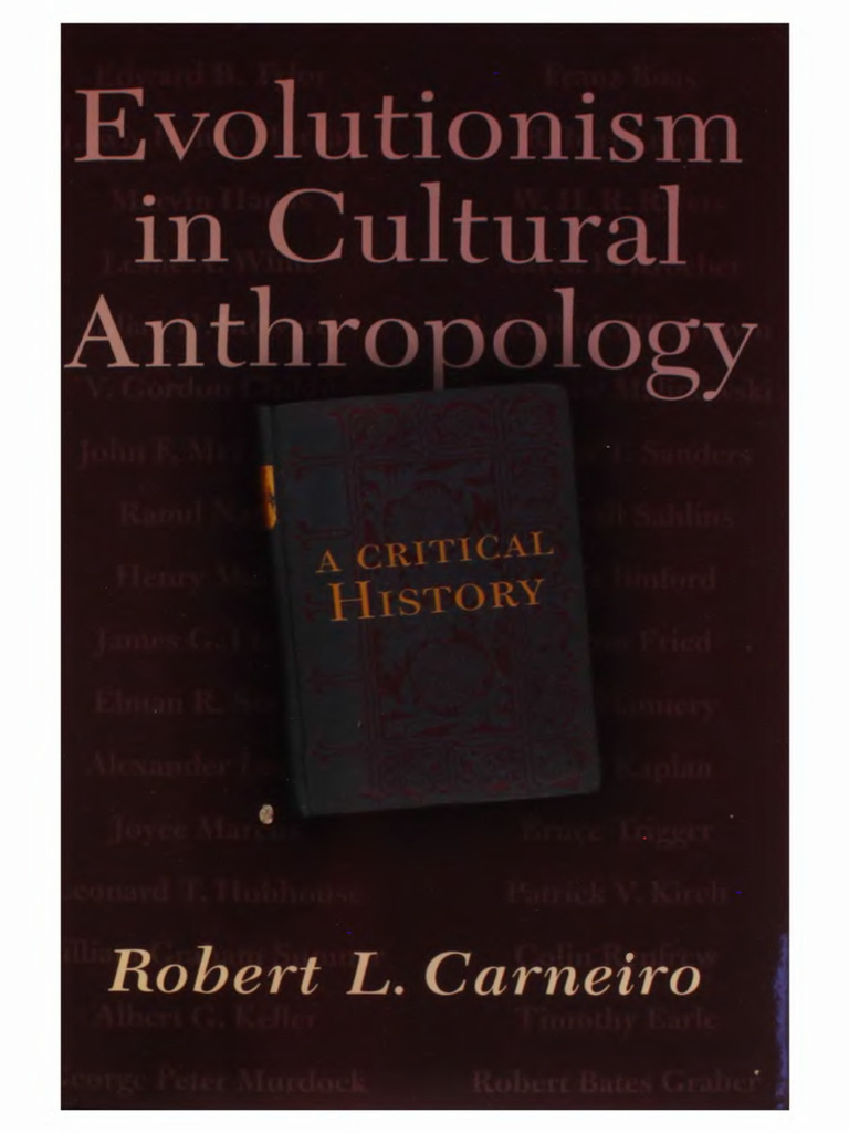 Evolutionism in Cultural Anthropology | PDF