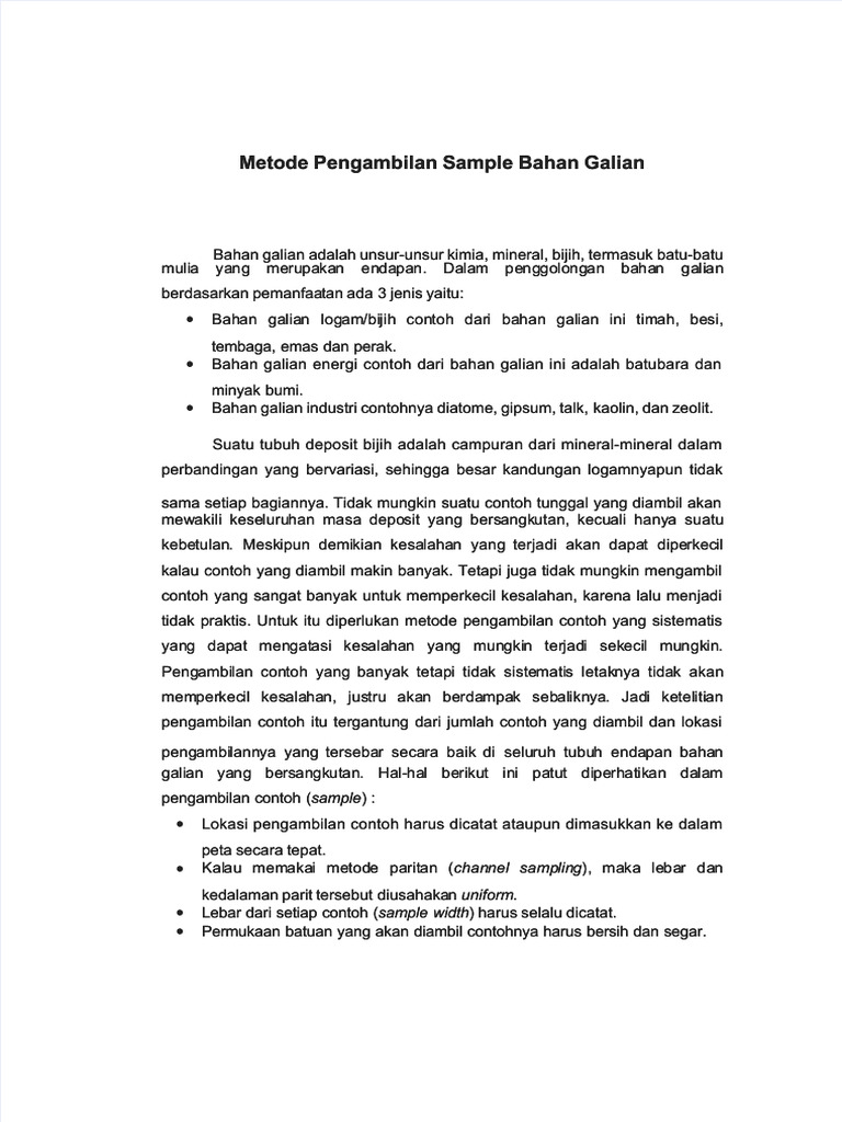 pdf-metode-pengambilan-sample-bahan-galian-teknik-pemercontoh_compress ...