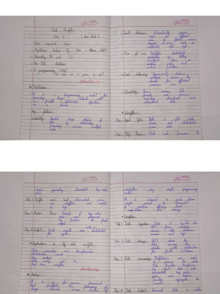 Data Analytics Unit 5 | PDF