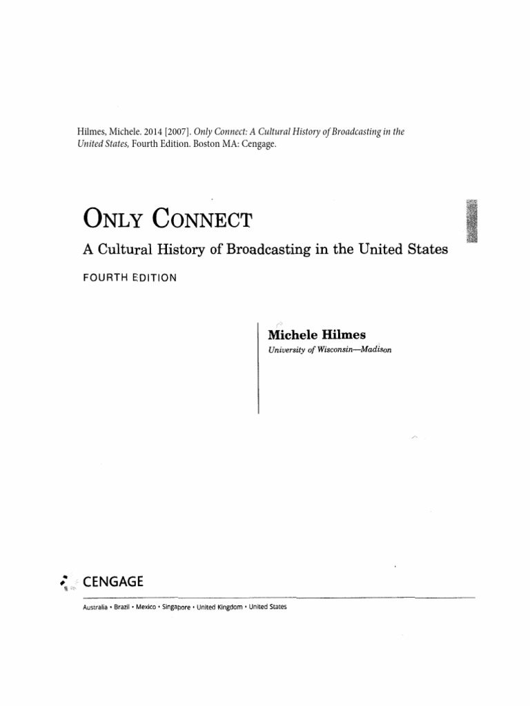 Hilmes Only Connect Ch.3 reduced | PDF | Rca | Ku Klux Klan