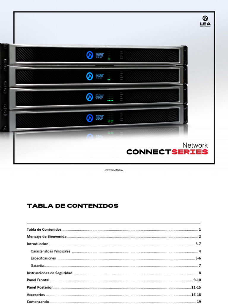 LEA Connect Network Manual SPANISH 091222 | PDF | Punto de acceso ...