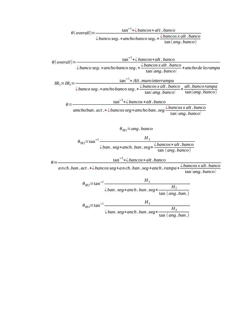 FORMULAS GAGO 17 | PDF