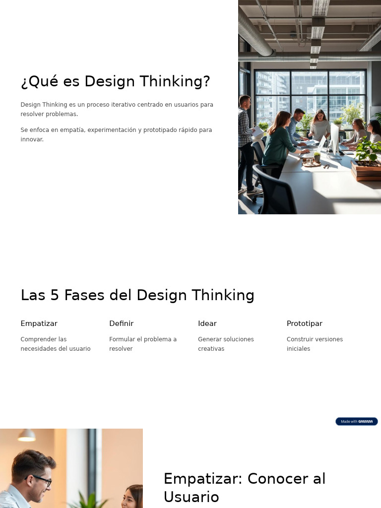 Design Thinking: Proceso y Fases Clave | PDF