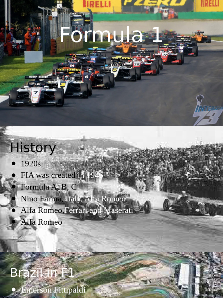 Formula 1: History and Key Figures | PDF