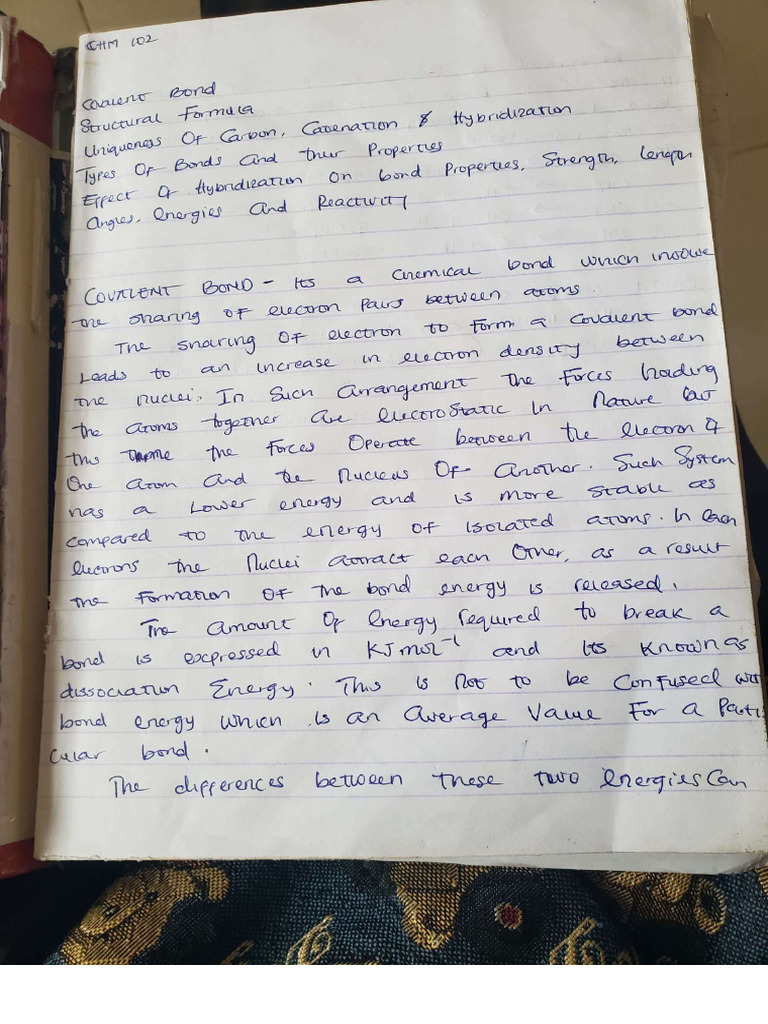 CHM 102 Complete-1 | PDF