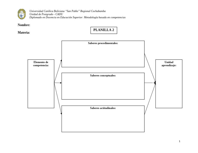 Comparto 'Planilla 2' Contigo | PDF