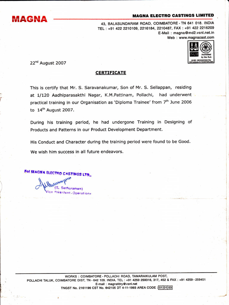 Exp-6.Magna Industry | PDF