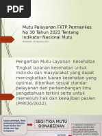 Indikator Mutu Nasional | PDF