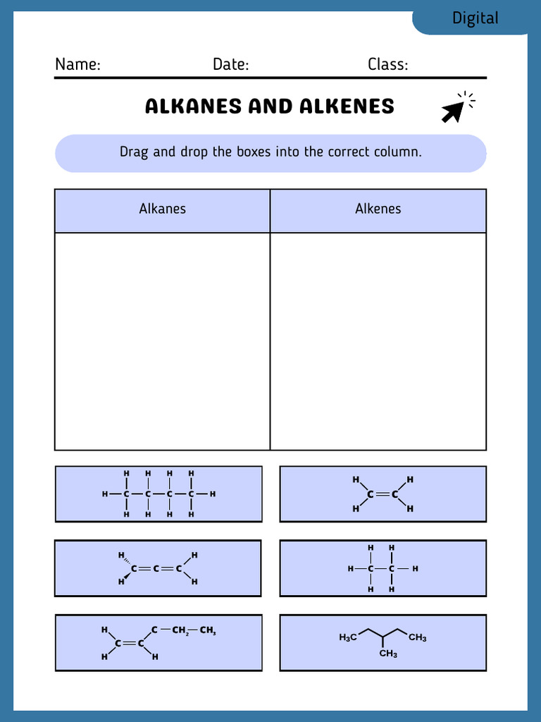 Assignment (Alkanes and Alkenes) | PDF