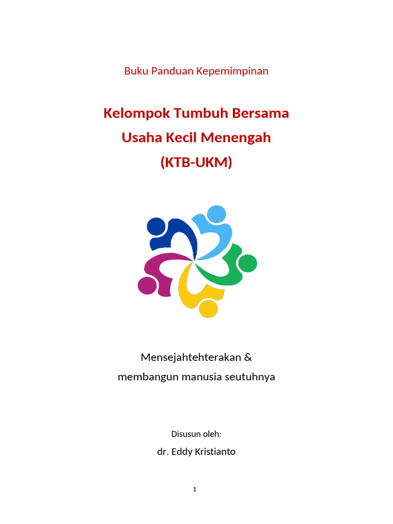 Buku Panduan Kepemimpinan Ktb Ukm (3) | PDF