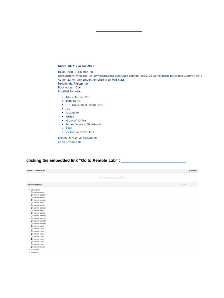 EES Remote Access Instructions | PDF