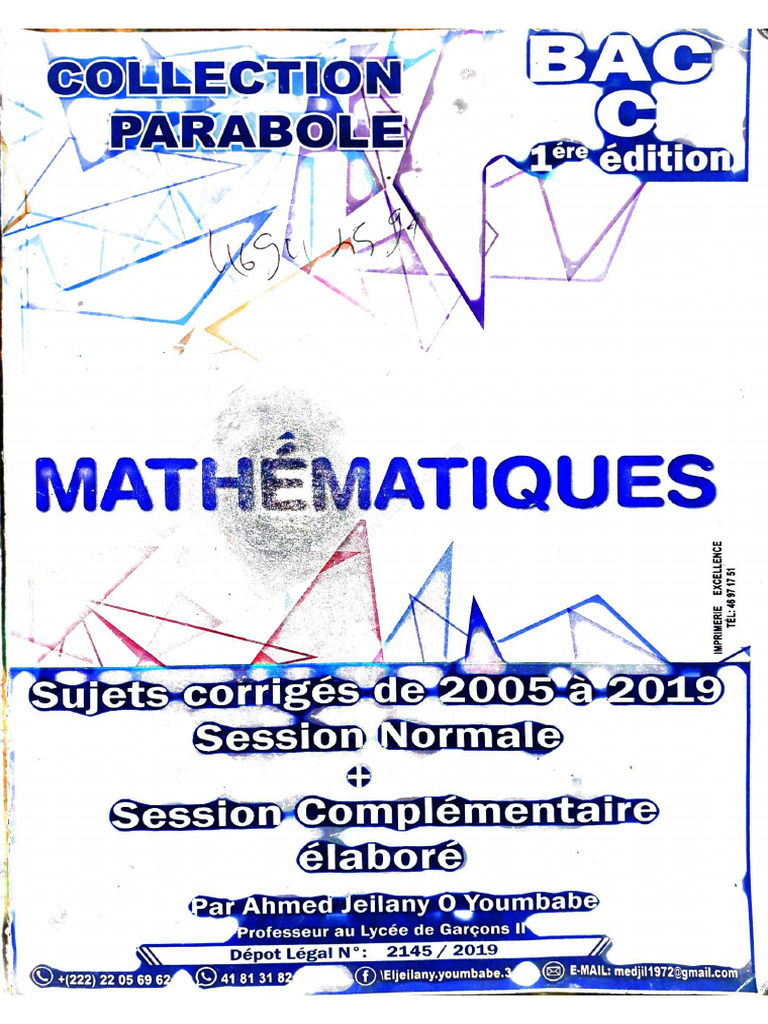 Bac Corrige Math | PDF