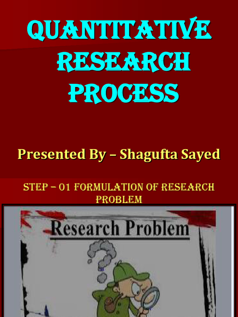 Quantitative Research Process New | PDF | Hypothesis | Data