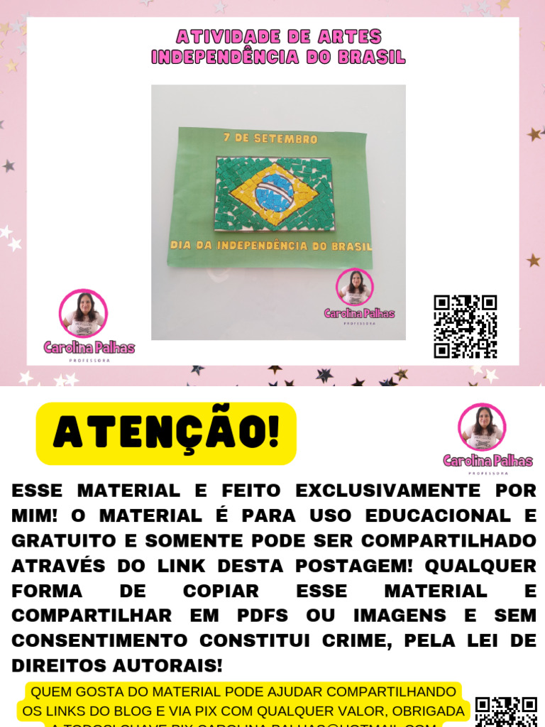 Atividade Bandeira | PDF