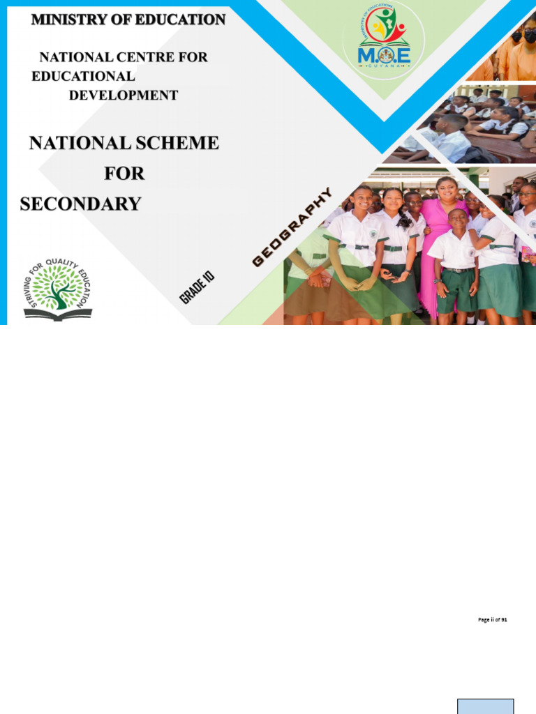 Geography National Scheme G 10 | PDF | Plate Tectonics | Rock (Geology)