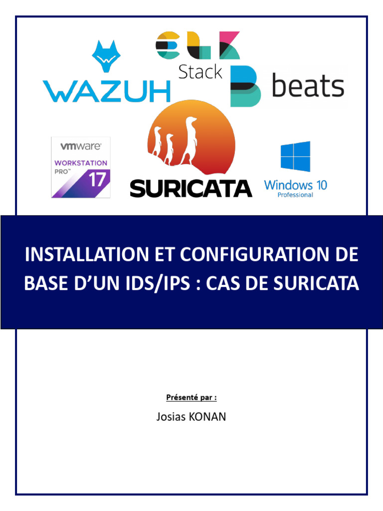 Installation et Configuration de Suricata | PDF | Réseau informatique ...