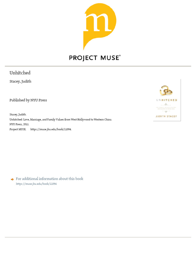 Stacey, Unhitched (Full Book) | PDF | Family | Polygamy