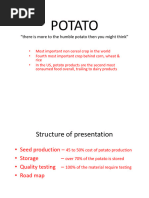 U.S. Standards for Potato Grades | PDF | Potato | Pound (Mass)