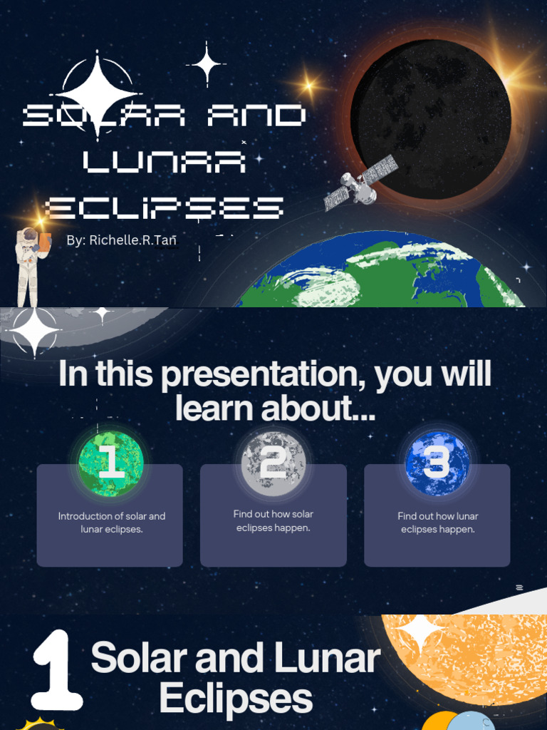 Understanding Solar and Lunar Eclipses | PDF