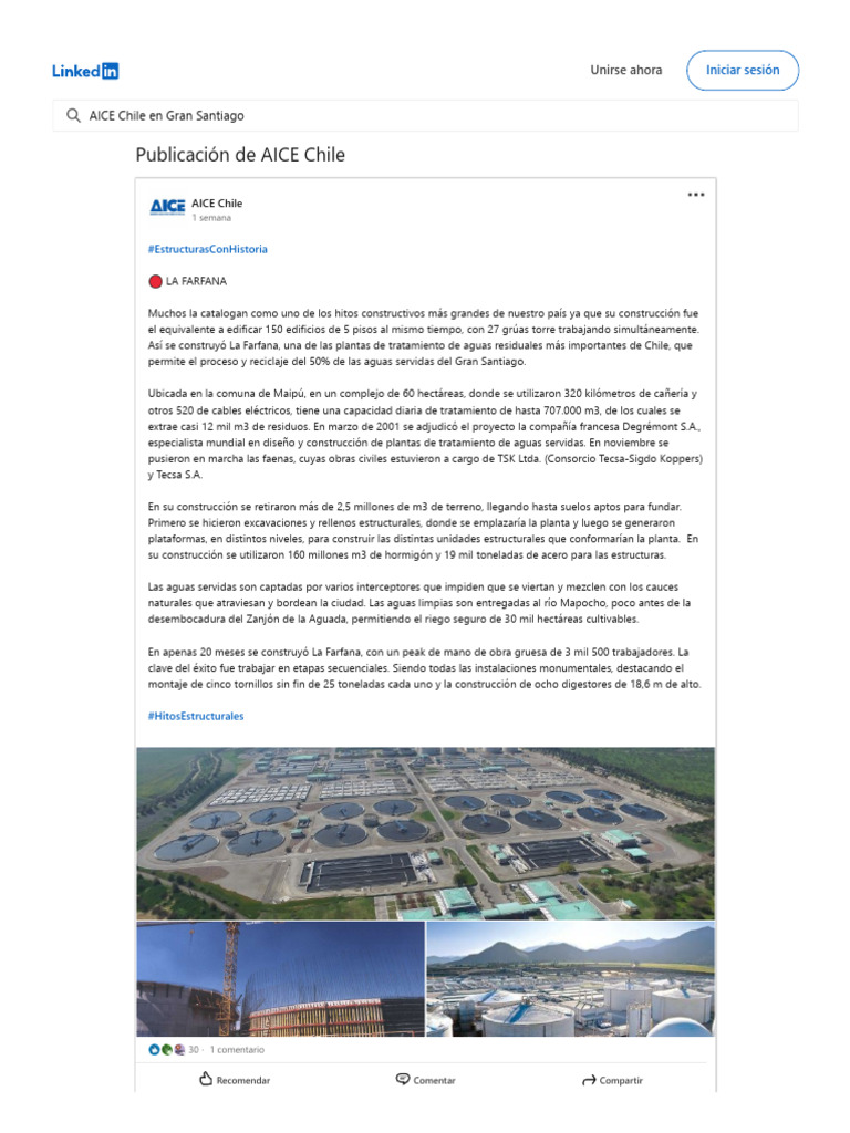 AICE Chile La Farfana | PDF | Santiago