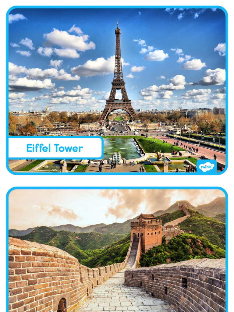 Famous Landmarks Around The World Photos Us CM 1690198853 - Ver - 1 | PDF