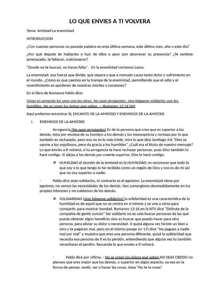 Amistad | PDF