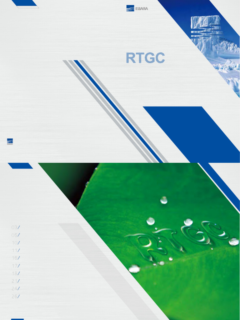 RTGC Ebara Centrifugal Chiller | PDF | Applied And Interdisciplinary ...