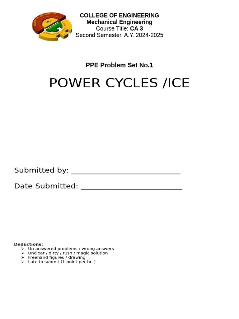 Activity Front Page | PDF