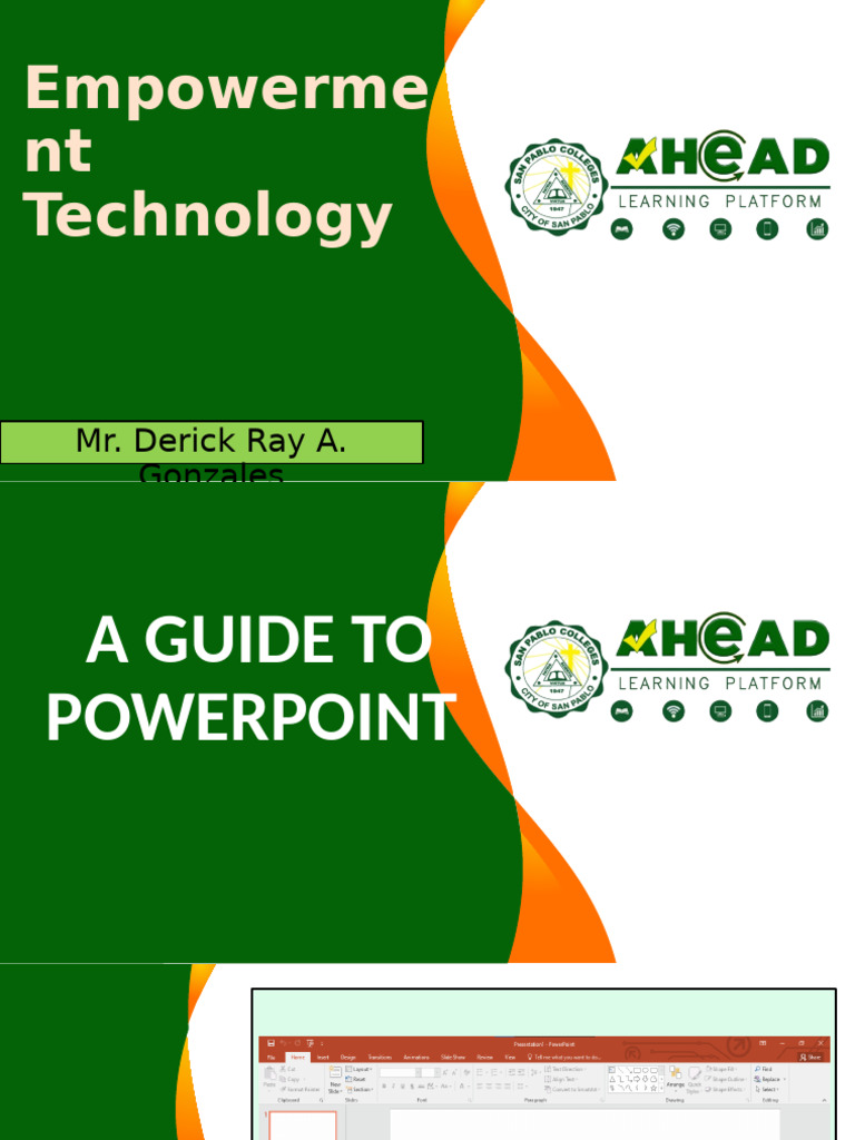 LESSON 6 - PowerPoint Lesson-1 | PDF | Typefaces | Software