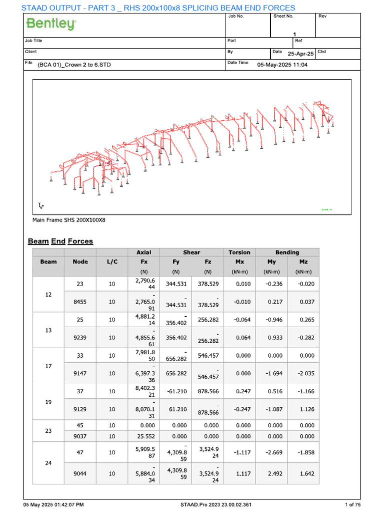 Section 3.1.1D_STAAD_SPLICING01_FINAL | PDF