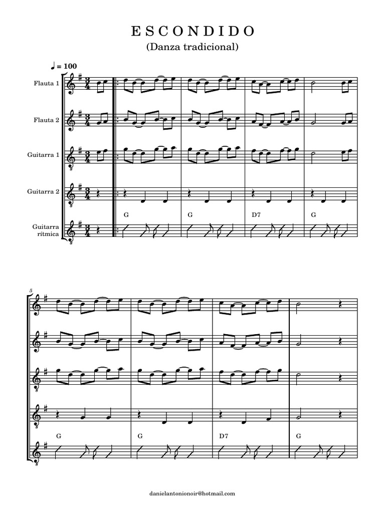Traditional Dance Music Notation | PDF