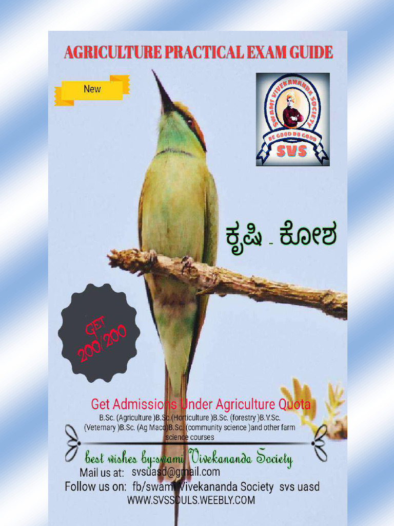 Agri Practicak Exam Book | PDF | Pest (Organism) | Plough