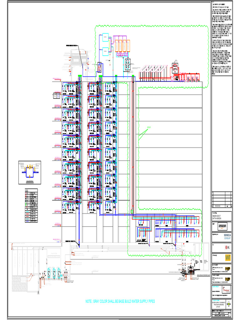 Water Supply Schematic Layout | PDF | Equipment | Mechanical Engineering