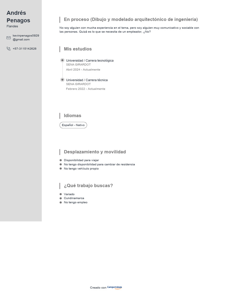 André S Penagos | PDF