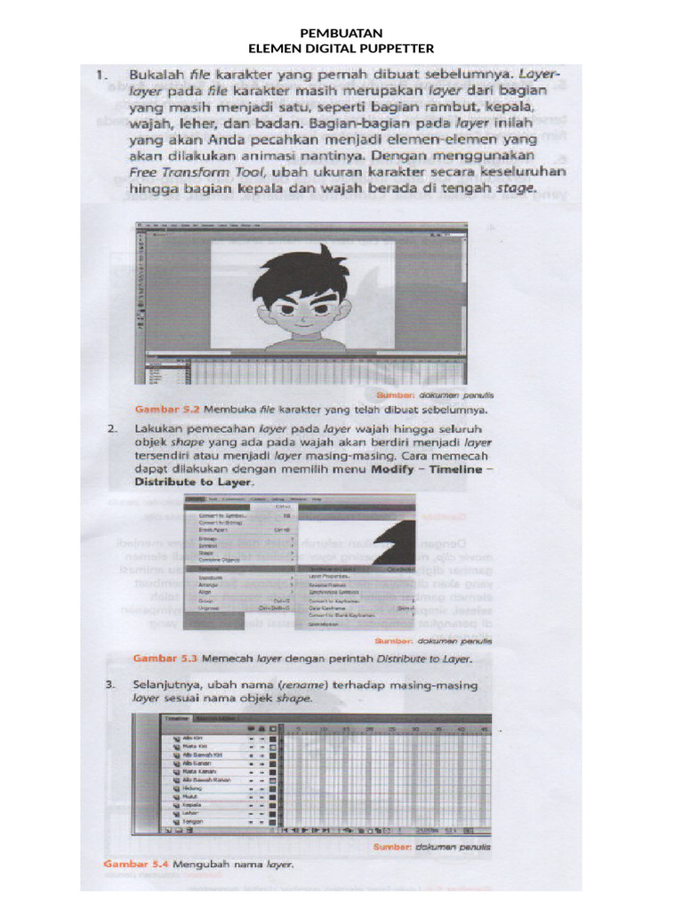 Membuat Puppetter | PDF