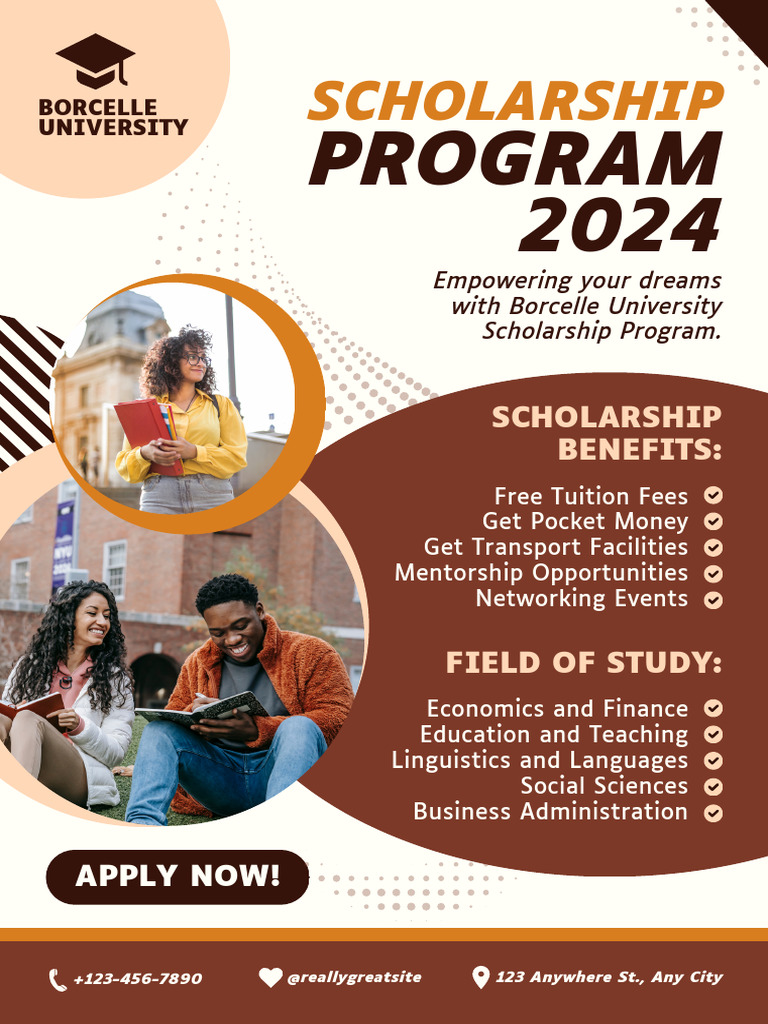 Borcelle University Scholarship Program 2024 | PDF