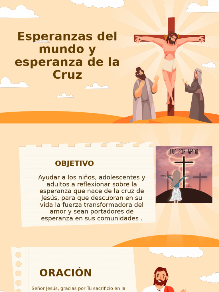 Esperanzas Del Mundo, Esperanza de La Cruz | PDF | Amor | Jesús