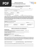 LDS Permission and Medical Release Form | PDF | Over The Counter Drug ...