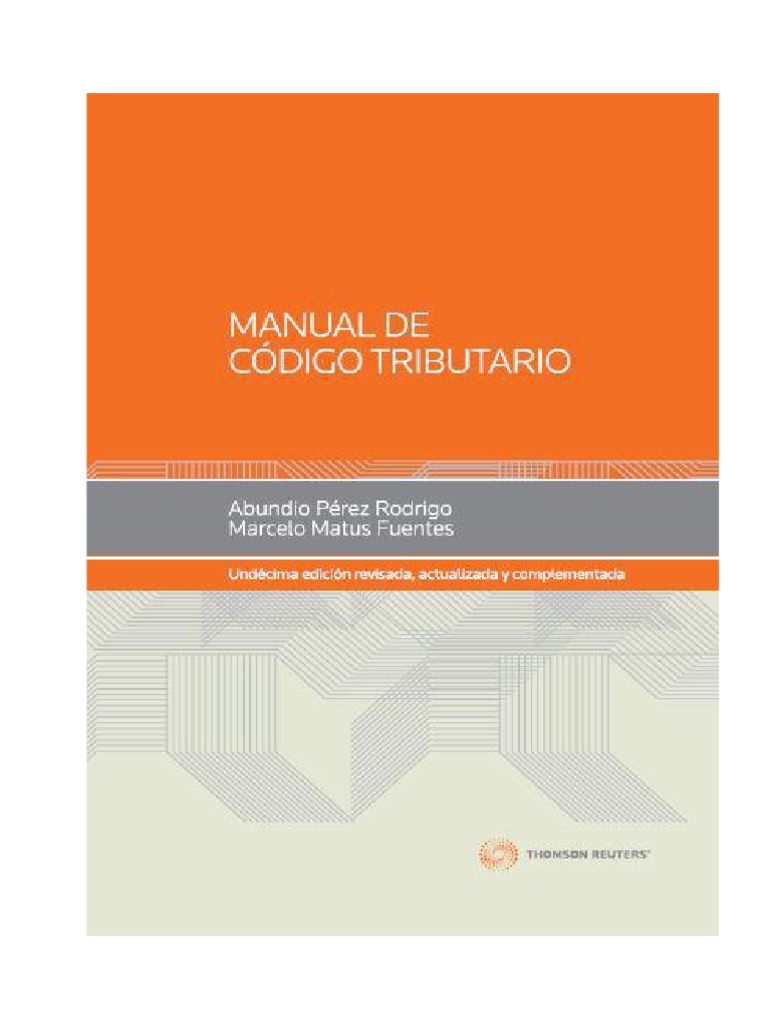 Manual de Código y Derecho Tributario-Pérez y Mat_250408_102843 | PDF | Impuestos