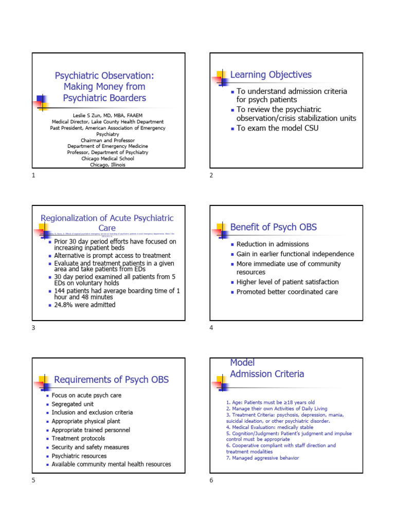 Psychiatric-Observation.8.29.2020-Zun | PDF | Psychiatry | Mental Disorder