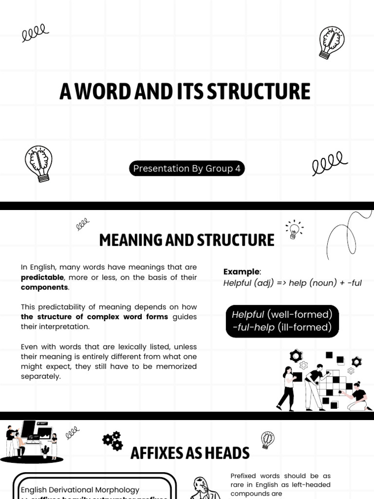 A Word and Its Structure | PDF | Word | Part Of Speech