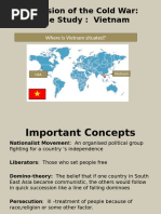 The Extension of The Cold War - Case Study - Vietnam | PDF | Vietnam ...