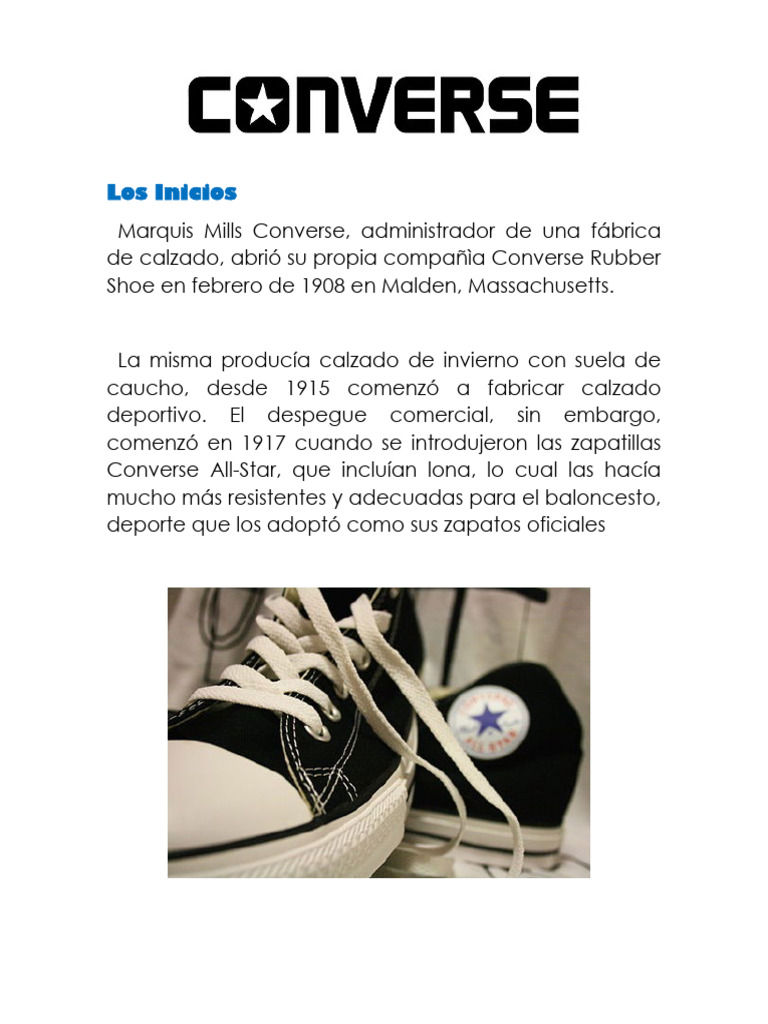 Proyecto Converse | PDF | Nike | Softlines (venta minorista)