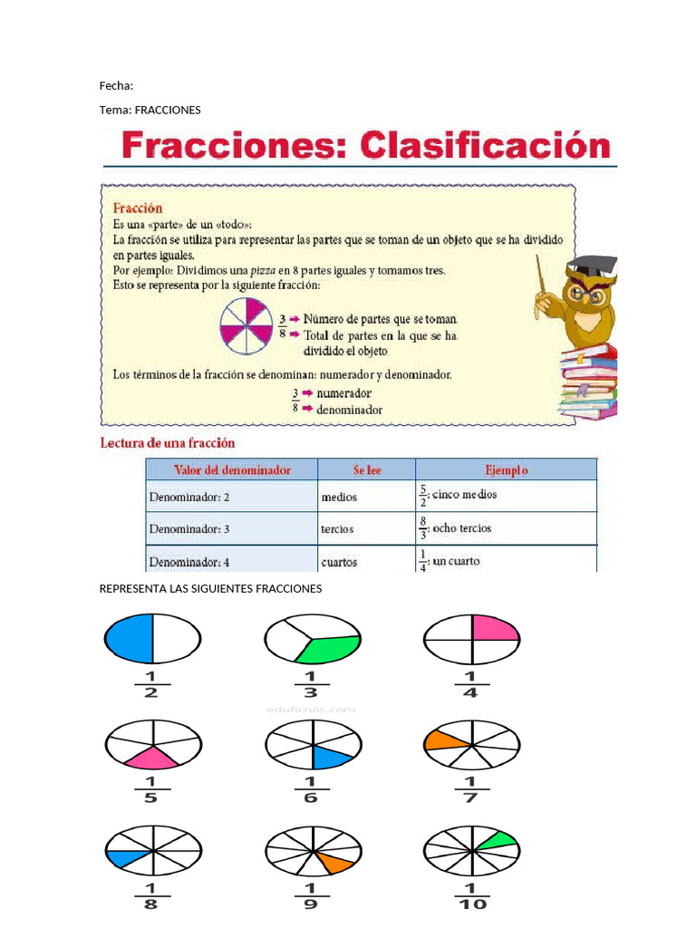 Fracciones 5 | PDF