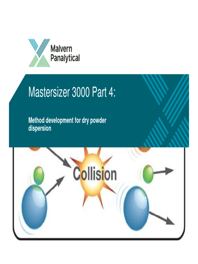 Mastersizer 3000 Method Development Guide | PDF | Analytical Chemistry ...