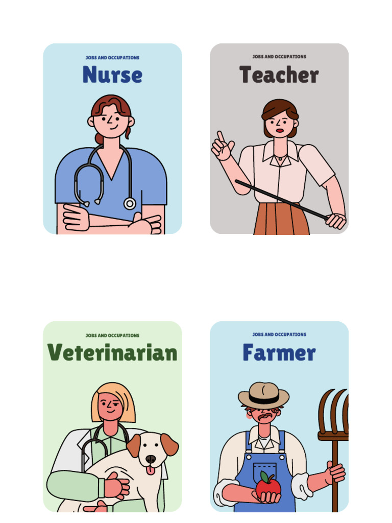 Common Jobs and Occupations List | PDF