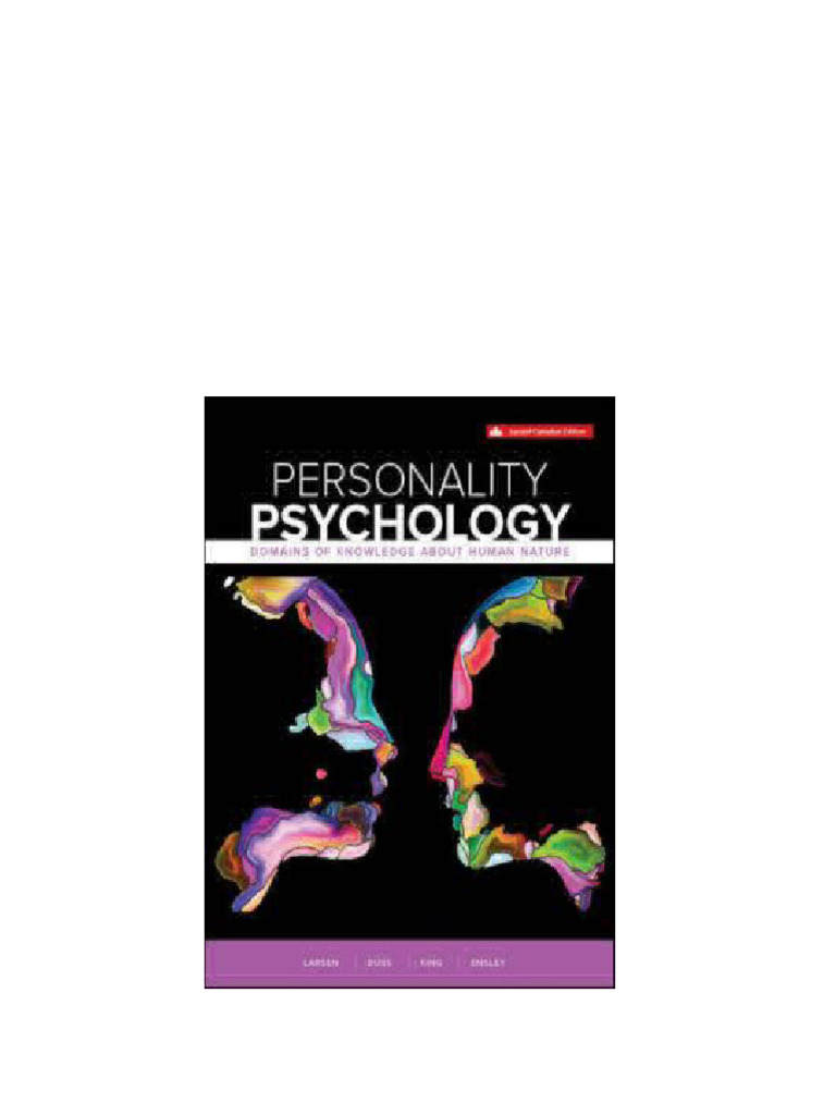 (Ebook PDF) Personality Psychology 2nd Edition Download | PDF | Dark ...
