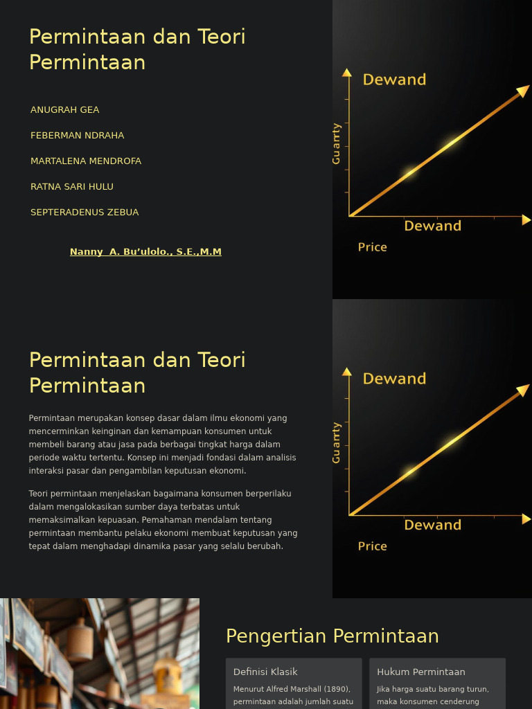 Permintaan Dan Teori Permintaan | PDF