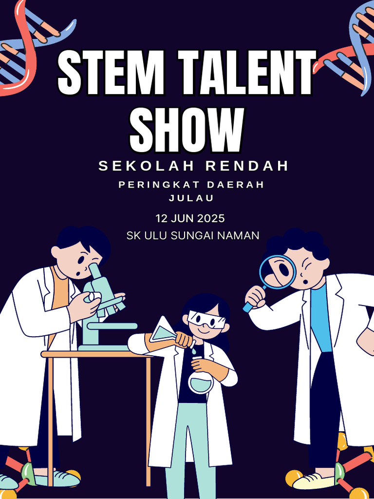 Kertas Konsep Pertandingan Stem Talent Show Daerah Julau | PDF